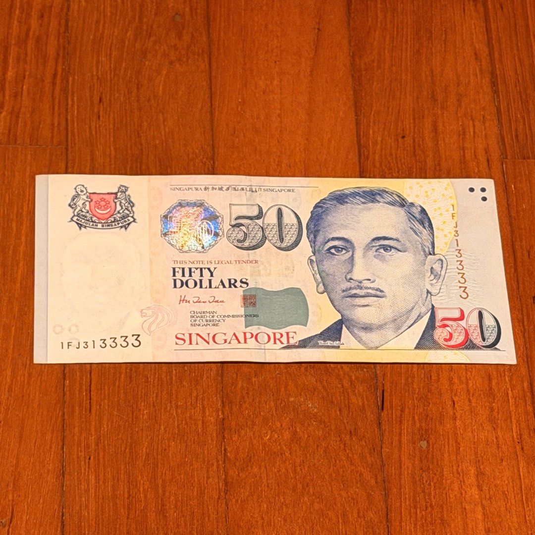 SGD$50 NICE SERIAL NUMBER HU TSU TAU SIGNATURE, Hobbies & Toys ...