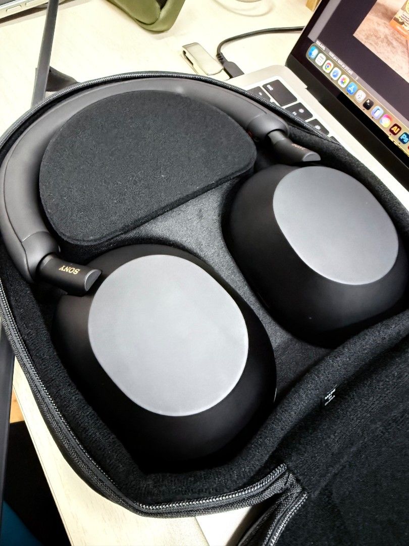 Sony WH-1000XM5 Noise Cancelling Headphones, Audio, Headphones ...