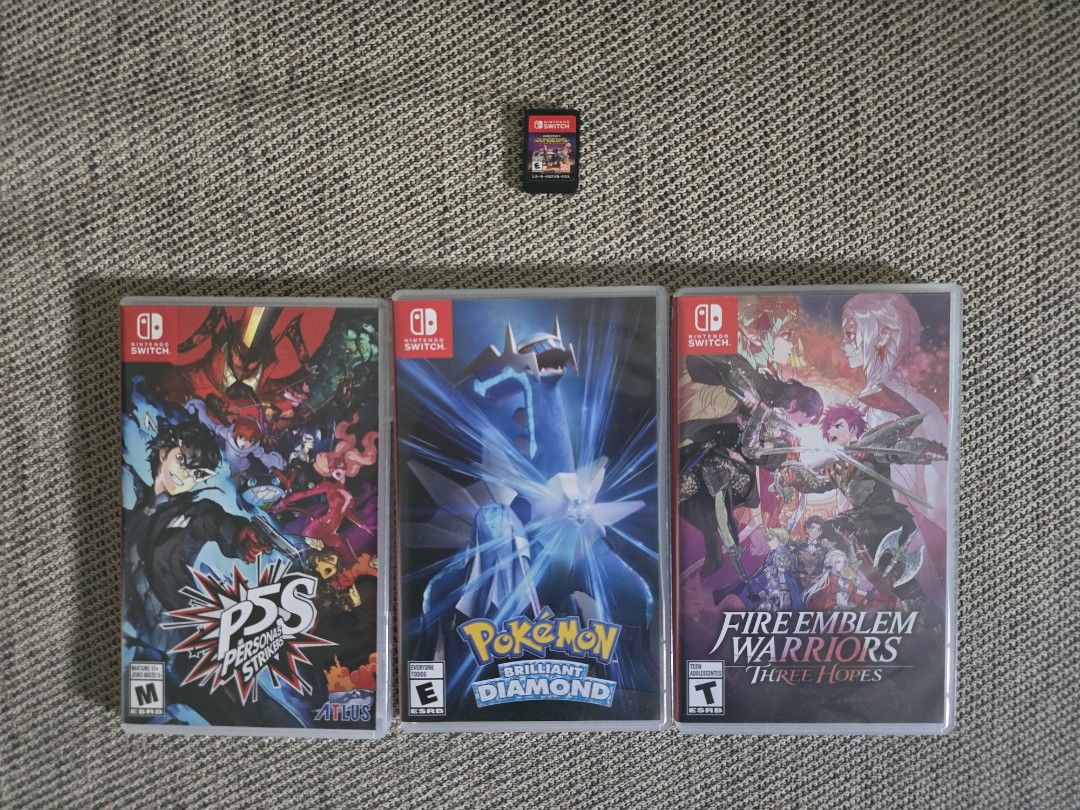 Switch Games Bundle - Fire Emblem Pokemon Persona 5 Minecraft, Video ...