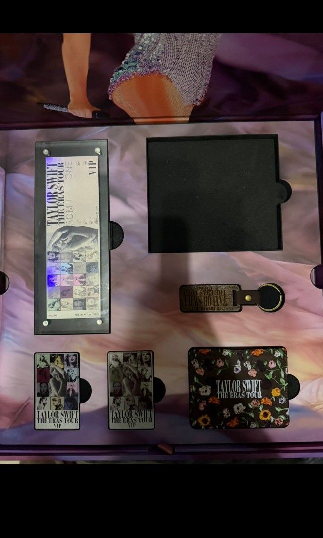 Taylor Swift Eras Tour Themed Fanmade Box Set, Audio, Portable Music ...