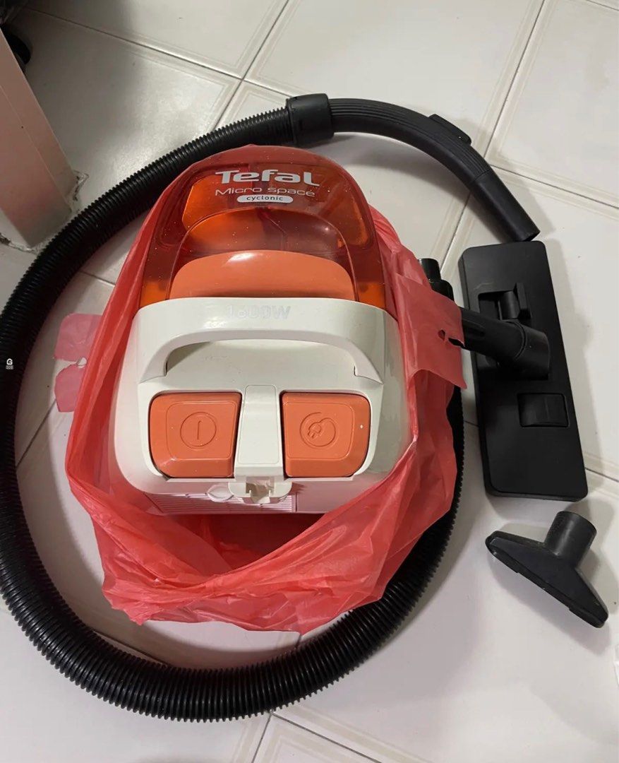 Tefal Micro Space Cyclonic Vacuum Cleaner, TV & Home Appliances, Vacuum ...