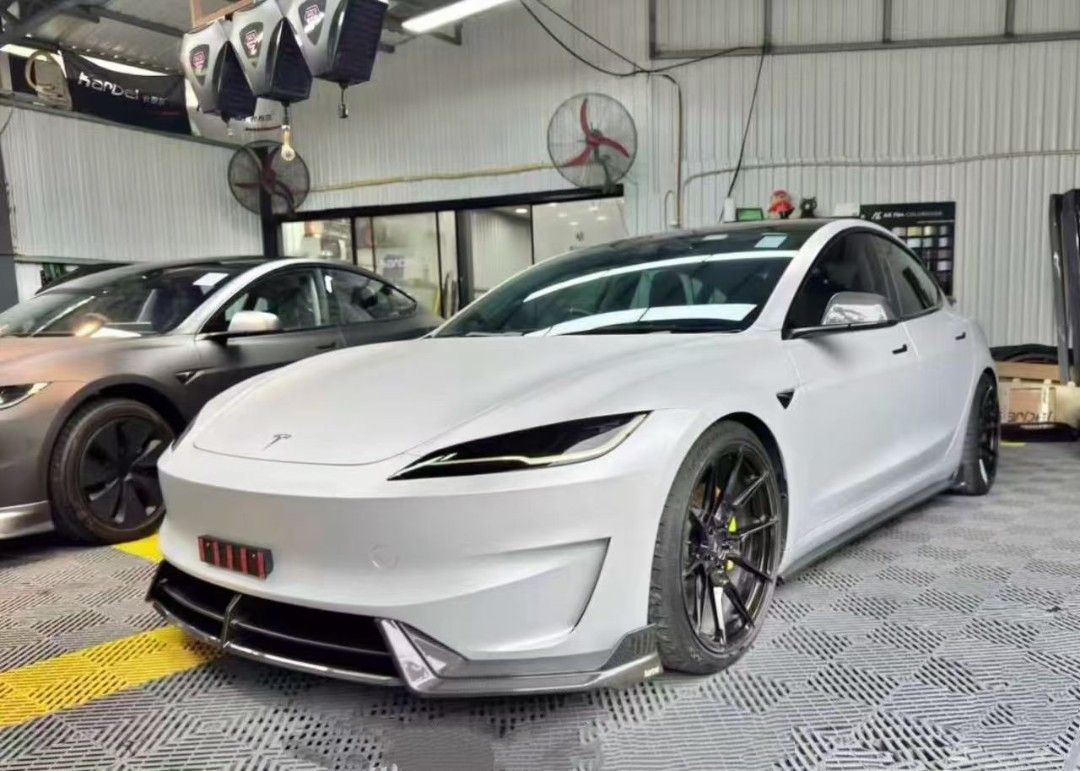 Tesla Model 3 Carbon Bodykit (for model 2024 onwards), Car Accessories ...