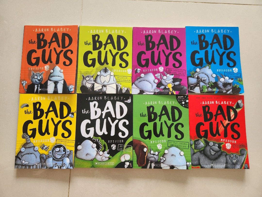 The Bad Guys Book Series by Aaron Blabey, Hobbies & Toys, Books ...