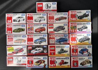 (Both) Tomica Construction & Farm Truck Sets Diecast Cars Toy, Hobbies ...