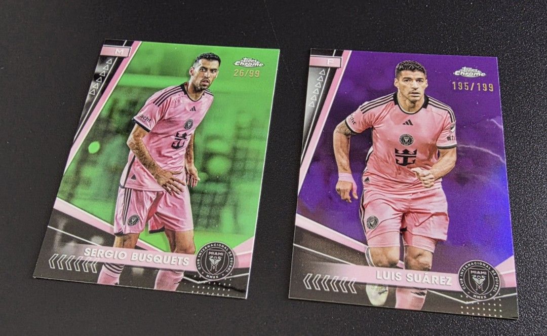 Topps Soccer Inter Miami Assorted, Hobbies & Toys, Toys & Games on ...