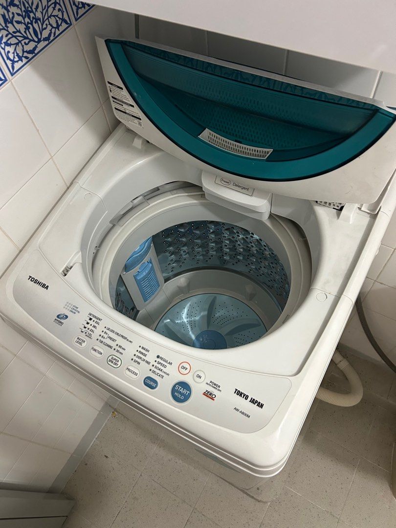 Toshiba AW-A800M Top Load Washing Machine, TV & Home Appliances ...