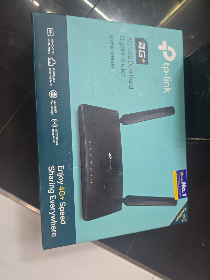 TP-Link 4G+ AC1200 Dual Band Gigabit Router, Computers & Tech, Parts ...