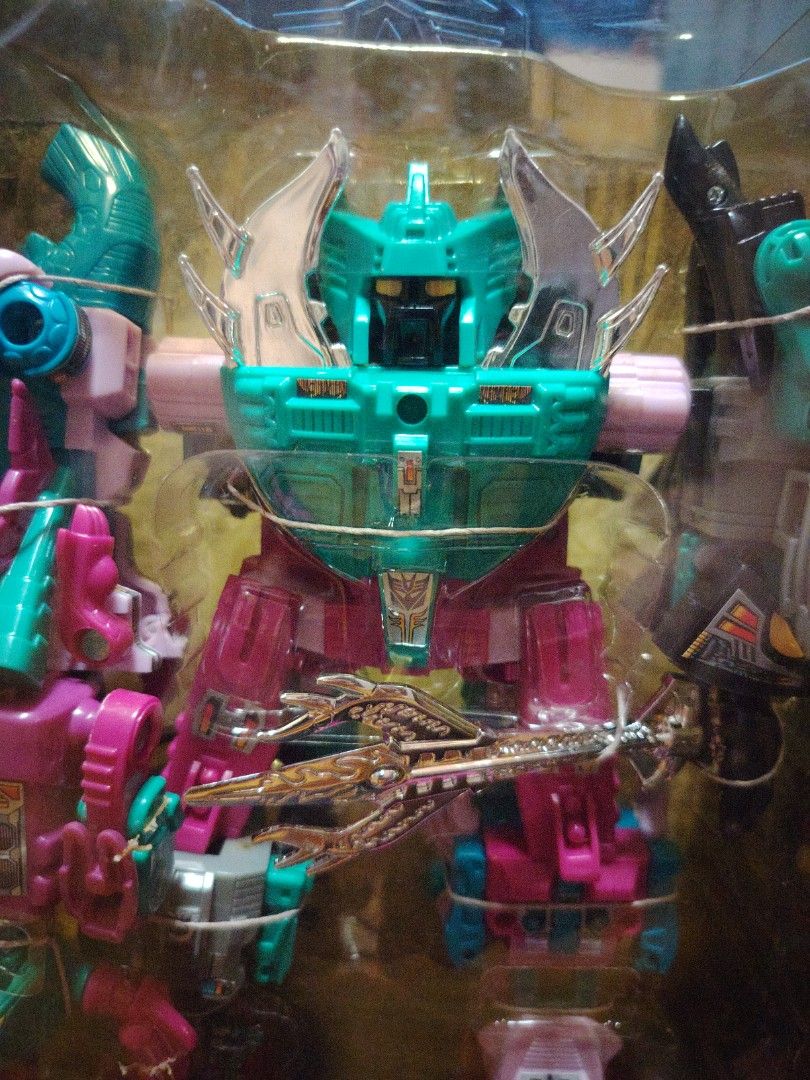 Transformers G1 Commemorative Piranacon Seacons Combiner limited ...