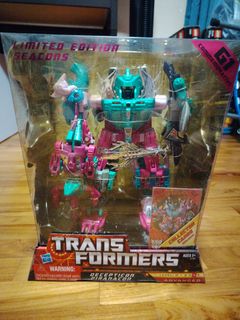 Transformers G1 Commemorative Seacons Piranacon Limited Edition ...