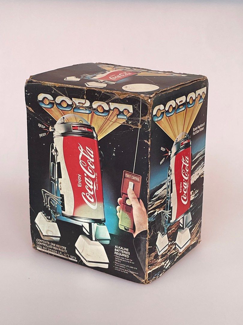 Vintage Coca-Cola COBOT Robot Toy, Hobbies & Toys, Toys & Games on ...