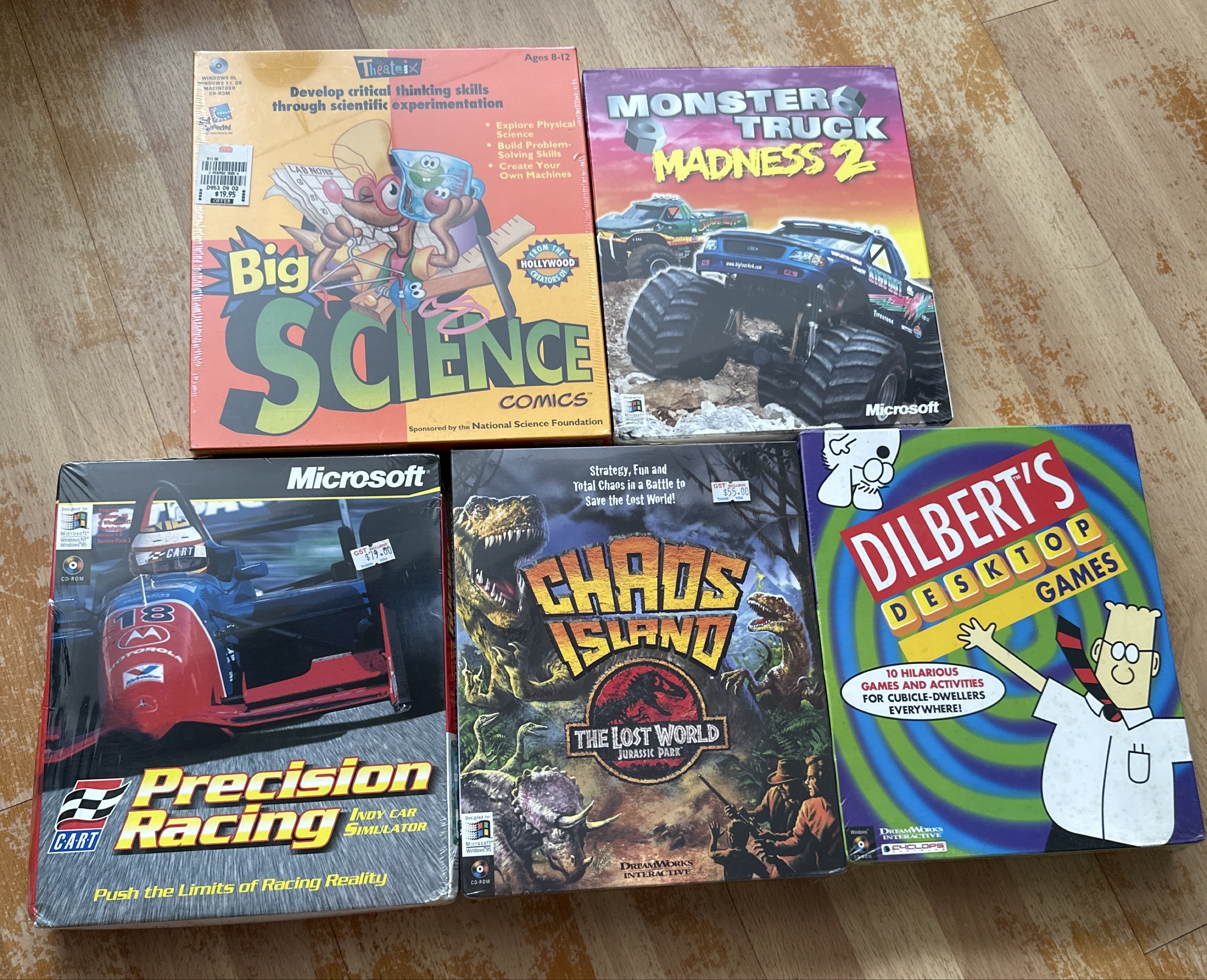 Vintage PC Games - Big Science, Monster Truck Madness 2, More!, Hobbies ...
