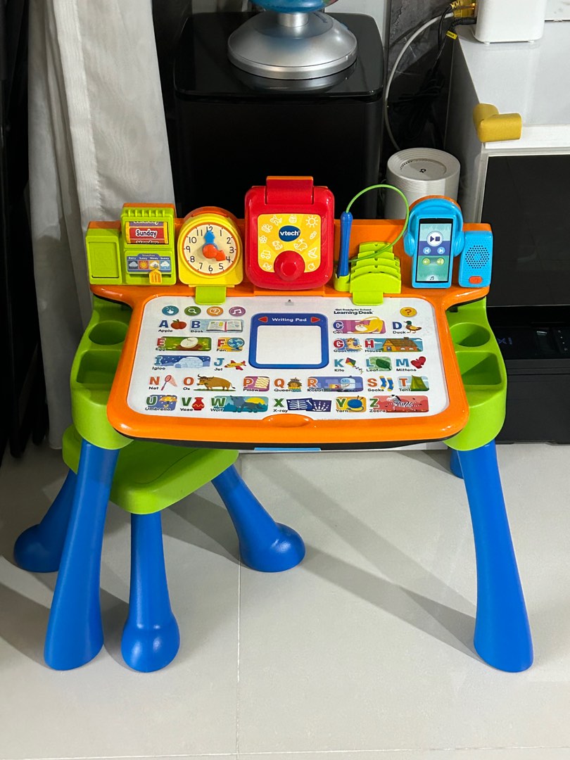 Vtech Alphabet Table for kids interactive play, Hobbies & Toys, Toys ...