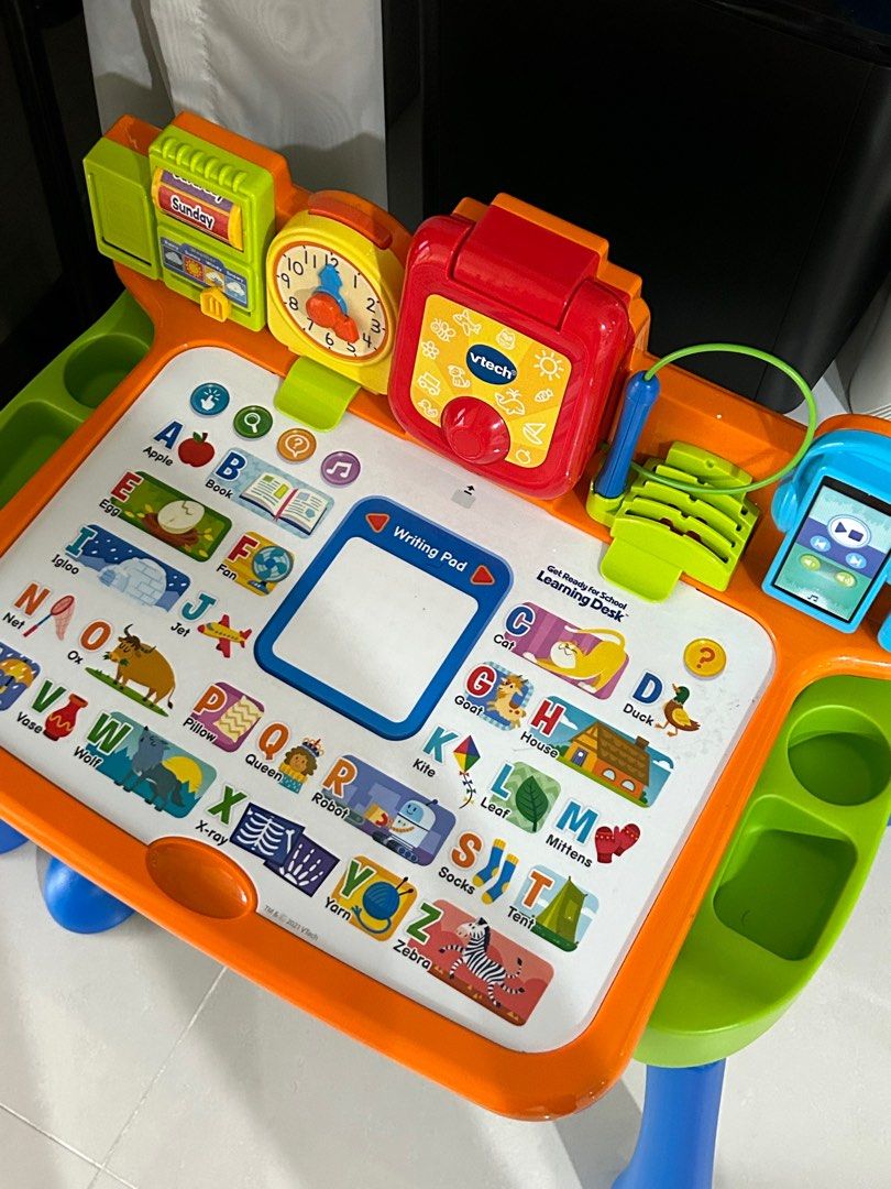 Vtech Alphabet Table for kids interactive play, Hobbies & Toys, Toys ...