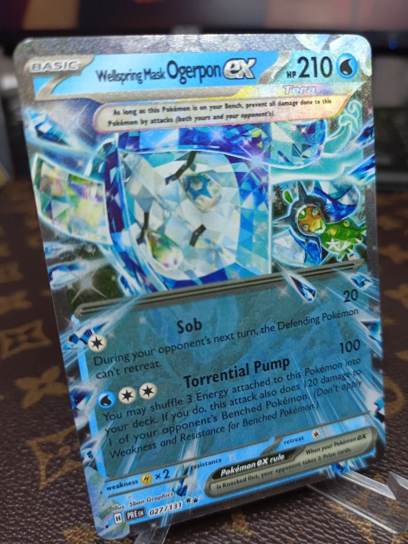 Wellspring Mask Ogerpon ex Tera - 027/131 Ultra Rare (Prismatic ...