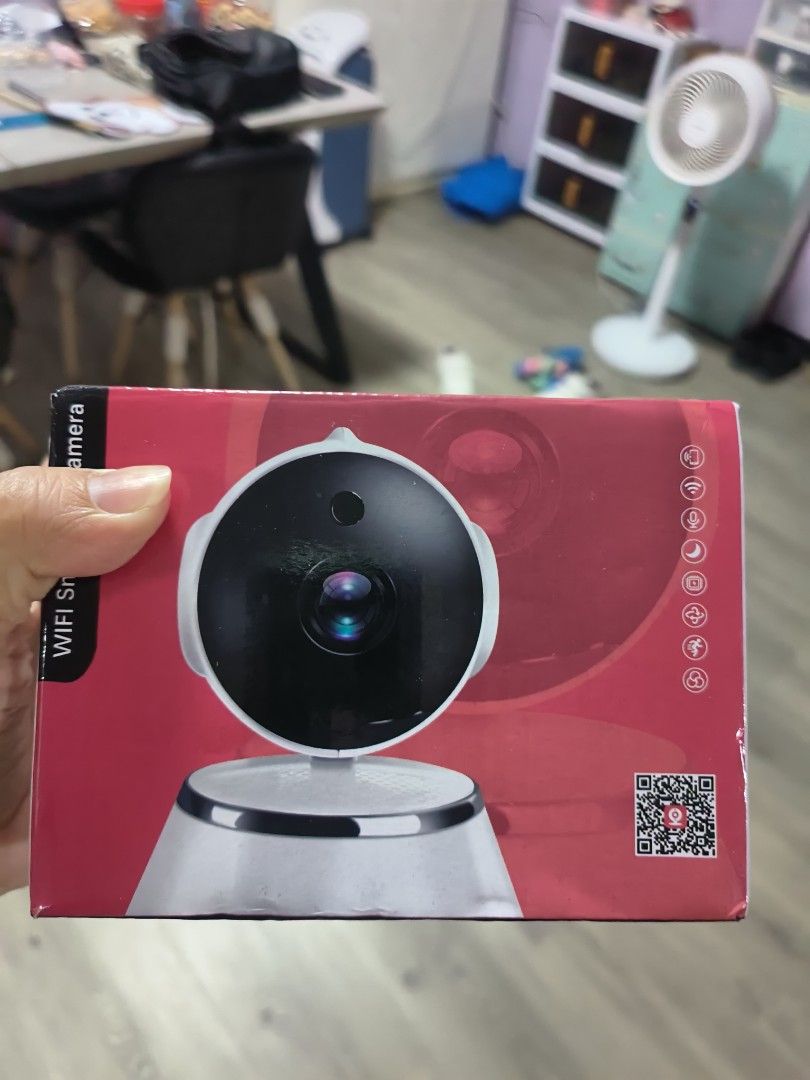WiFi Smart Camera - Night Vision, Two-Way Audio, Furniture & Home ...