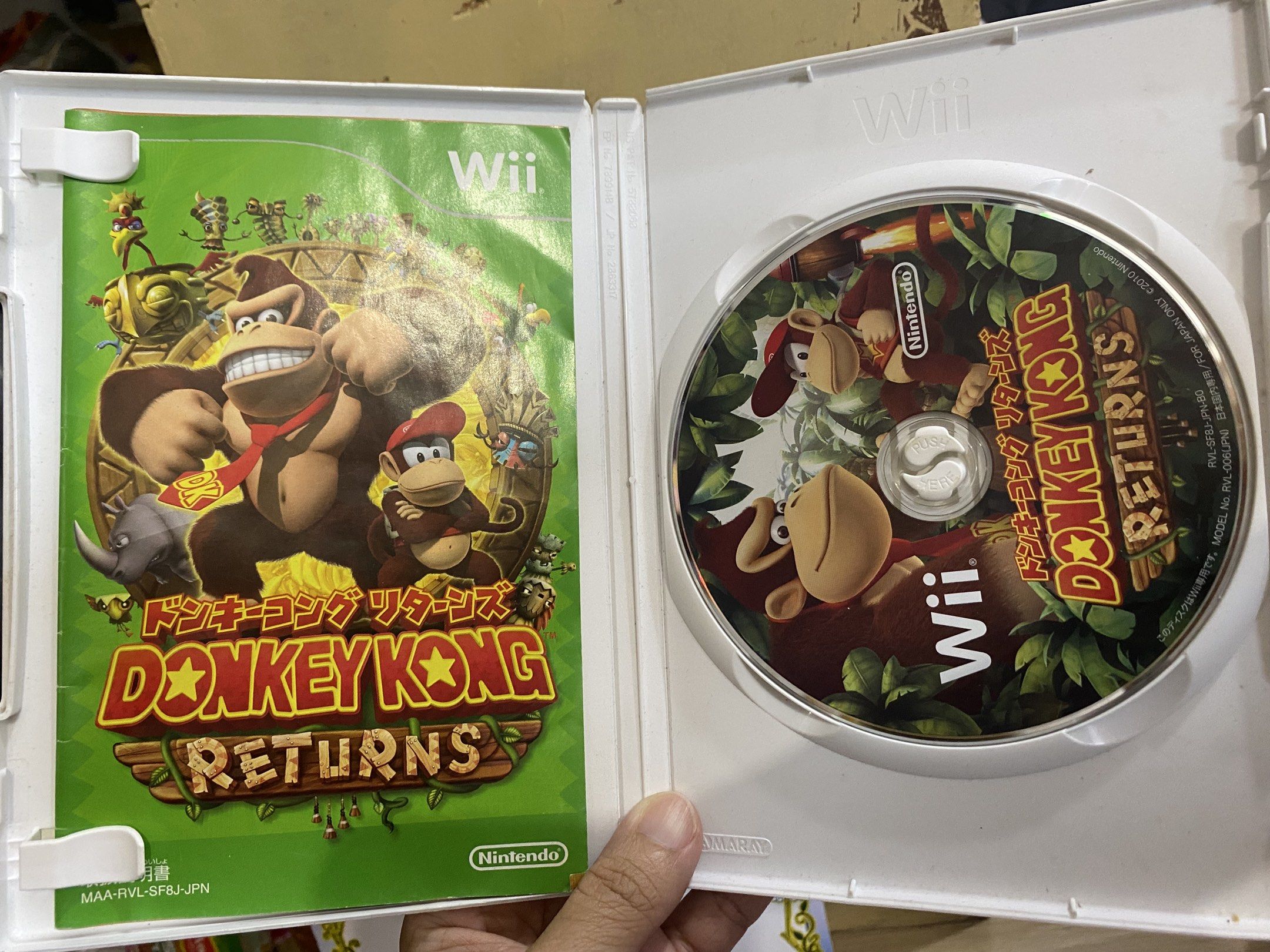 Wii Donkey Kong Returns & Mario Kart & Super Mario Bros, Video Gaming ...