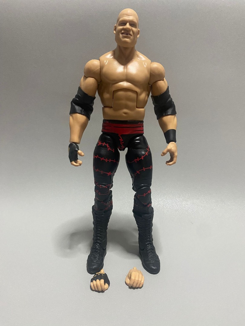 WWE Mattel Elite Ruthless Aggression Era Unmasked Kane Wrestling Figure ...