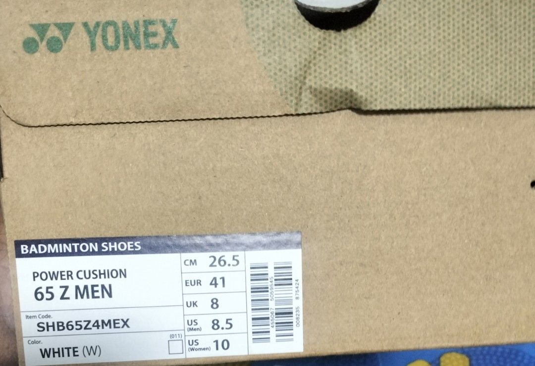 Yonex Power Cushion 65 Z Men Badminton Shoes, Sports Equipment, Sports ...