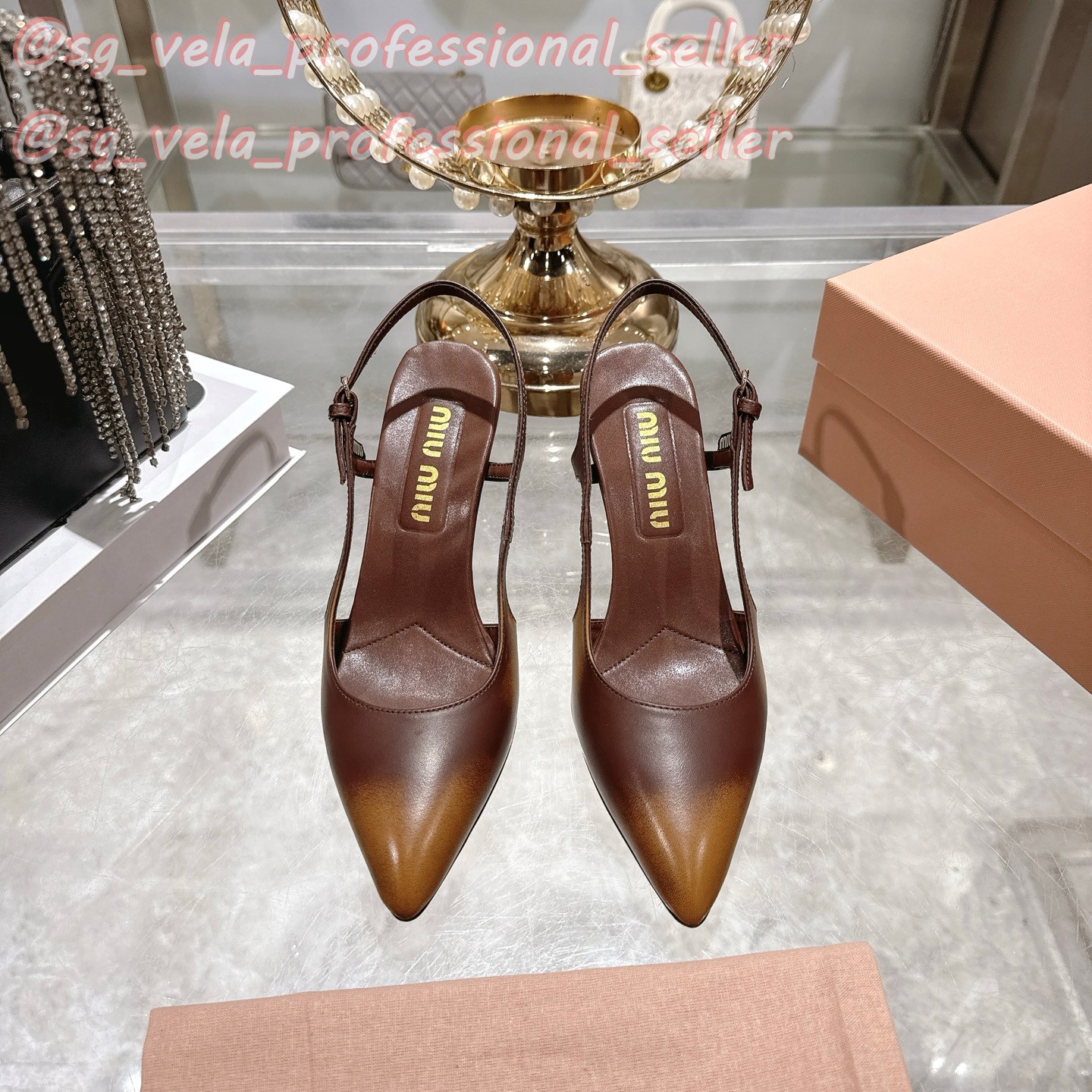 00014 Miu Miu 26SS Heels, Women's Fashion, Footwear, Heels on Carousell