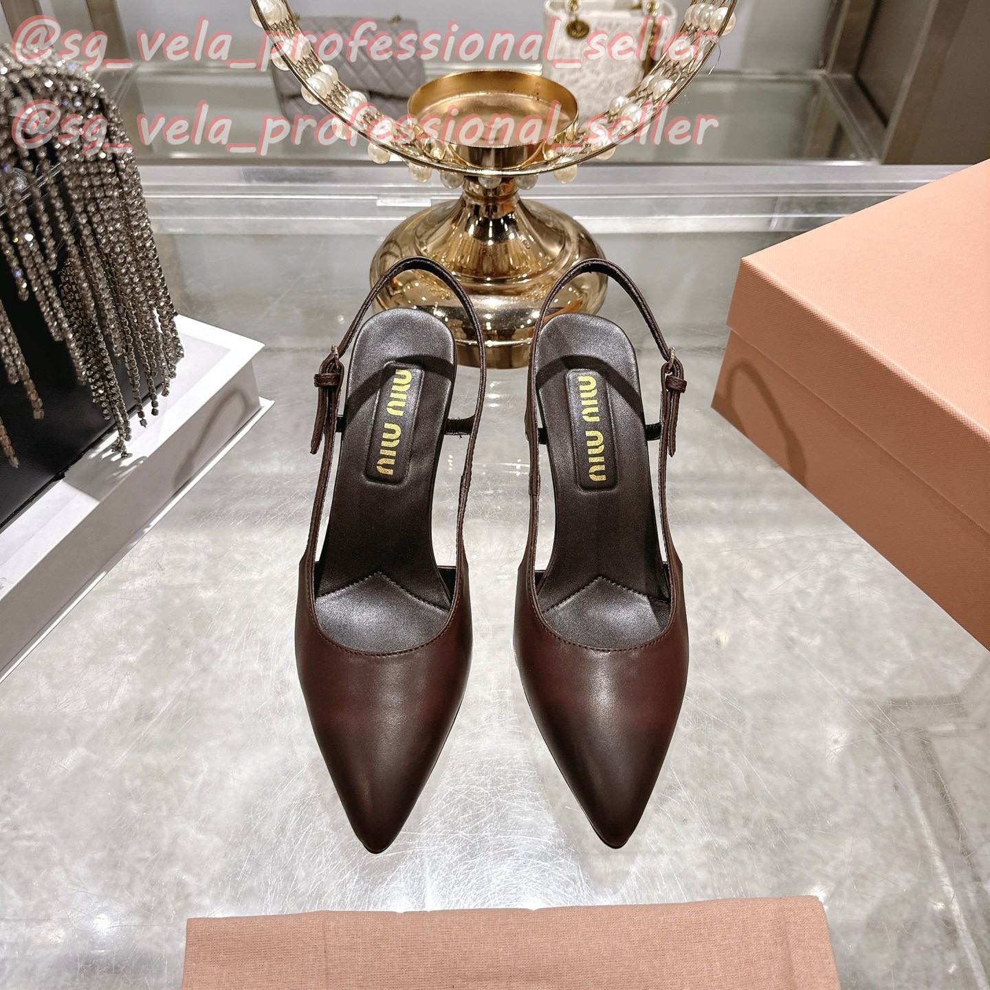 00016 Miu Miu 26SS Heels, Women's Fashion, Footwear, Heels on Carousell