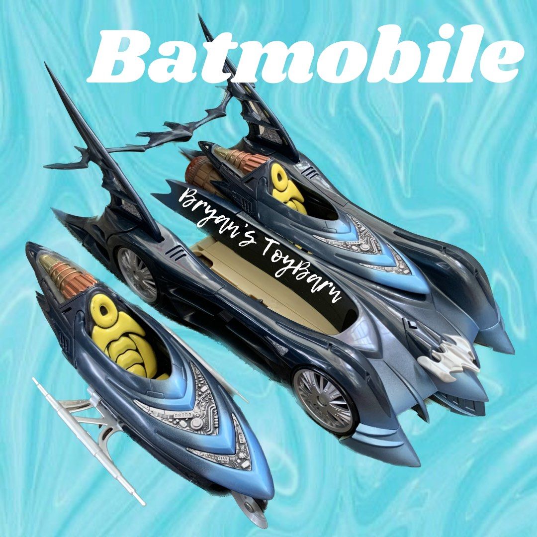 20 inch Batman’s Batmobile with Detachable Robin Cycle Vintage from ...