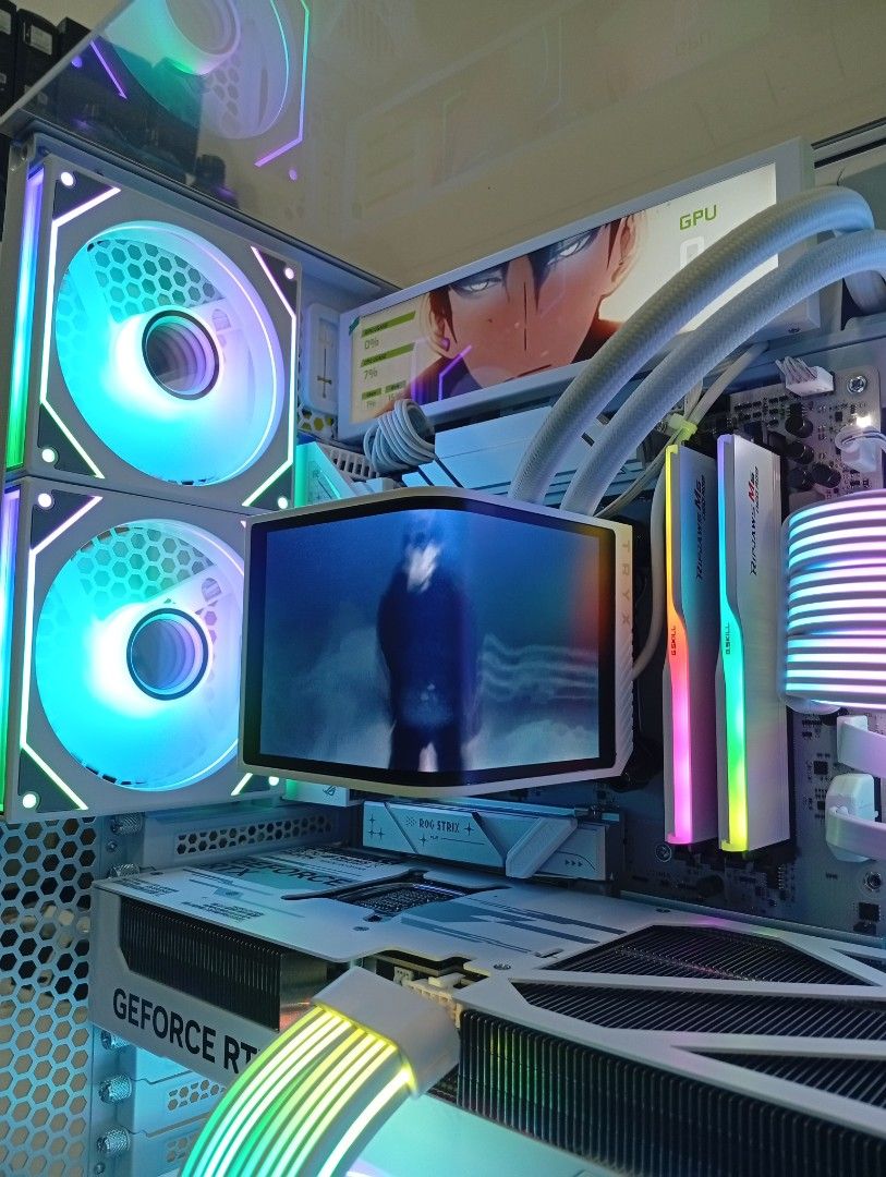 Elegant White Gaming PC | Ryzen 7 7800X3D • RTX 5070 • 32GB DDR5 ...