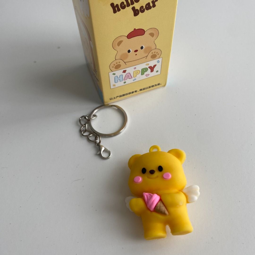 🐻 FREE Bear Ice Cream Keychain – Brand New!, Hobbies & Toys, Toys ...