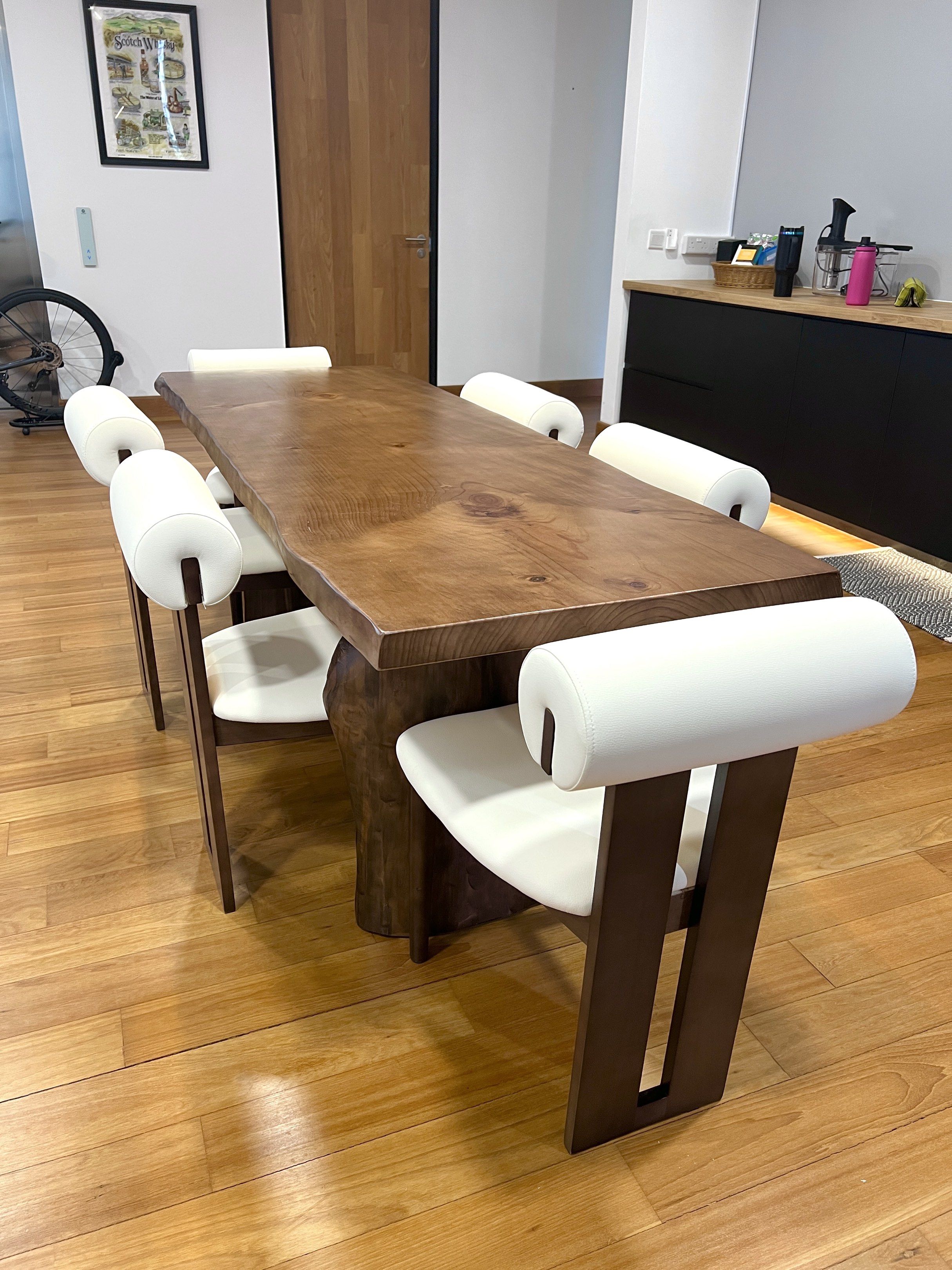 Solid Wood Dining Table, Furniture & Home Living, Furniture, Tables ...