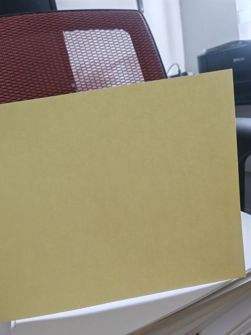 A4 Sticker Paper 100gsm simili, Hobbies & Toys, Stationery & Craft ...