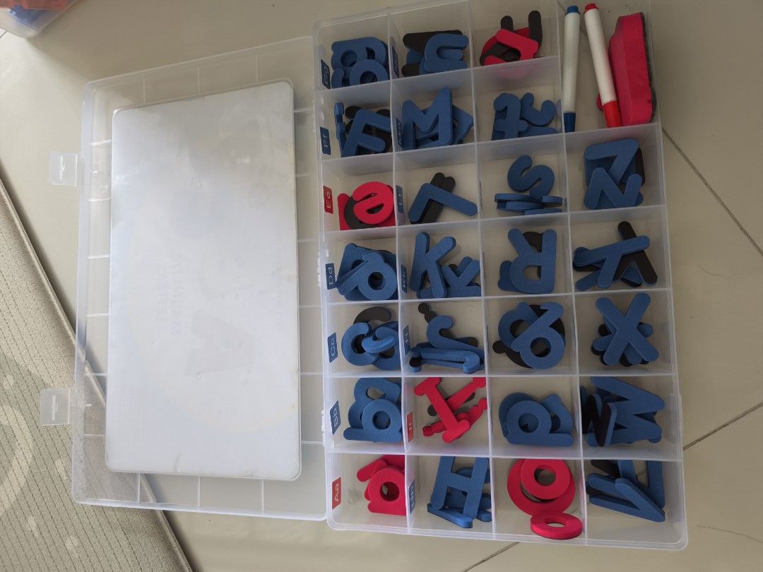 ABC Magnetic Letters Set for Kids, Hobbies & Toys, Toys & Games on ...