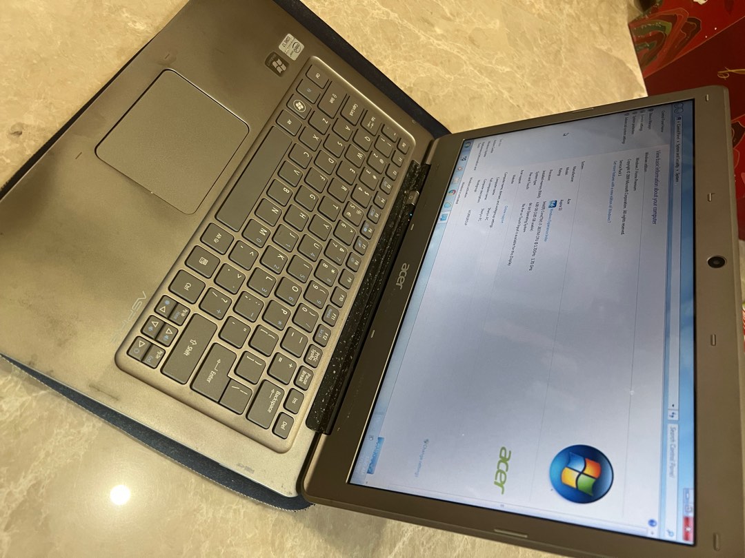 Acer Aspire S3 Laptop - Intel i7, 4GB RAM, Computers & Tech, Laptops ...