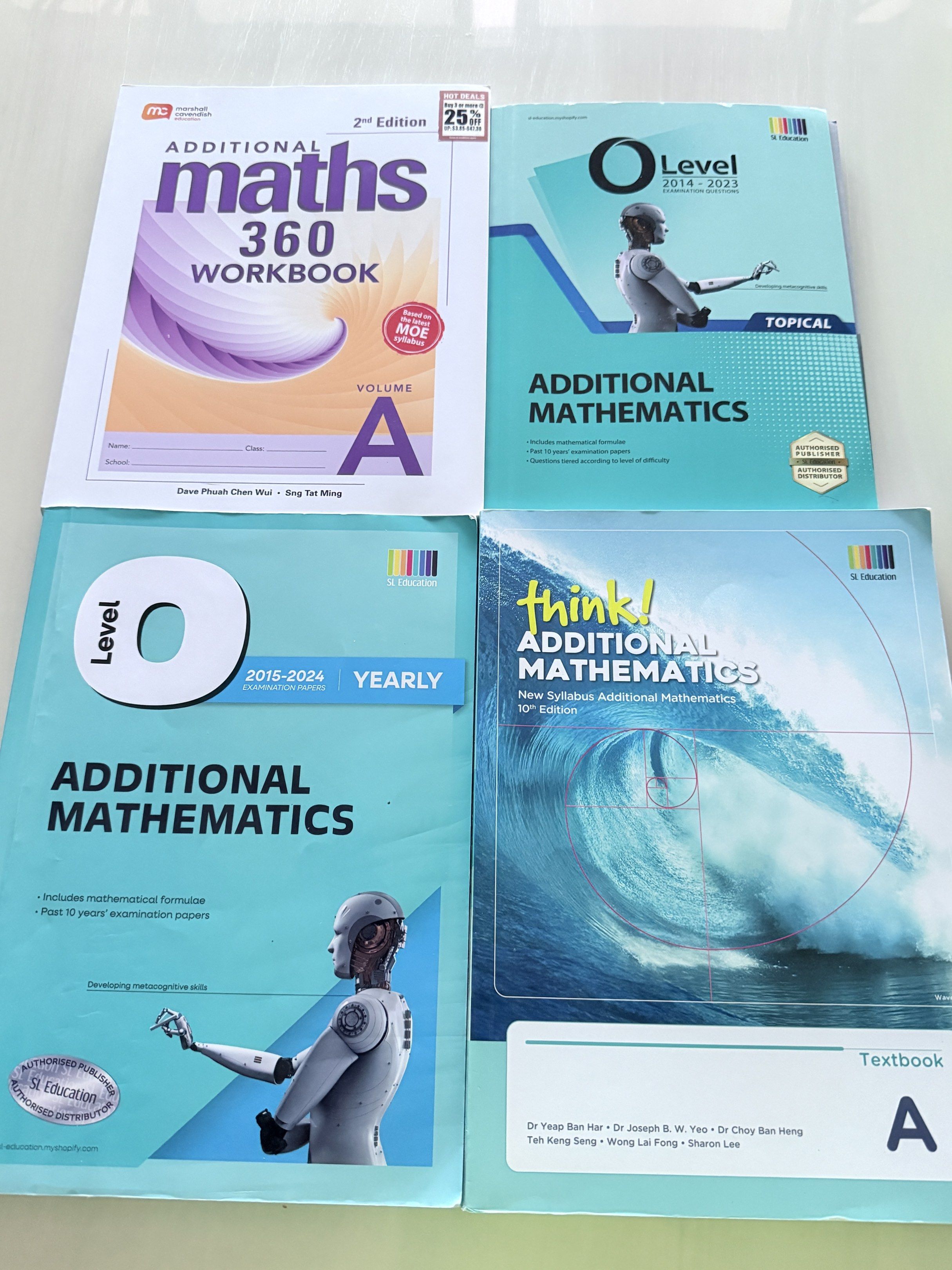 Additional Mathematics Textbooks - O Level, Hobbies & Toys, Books ...