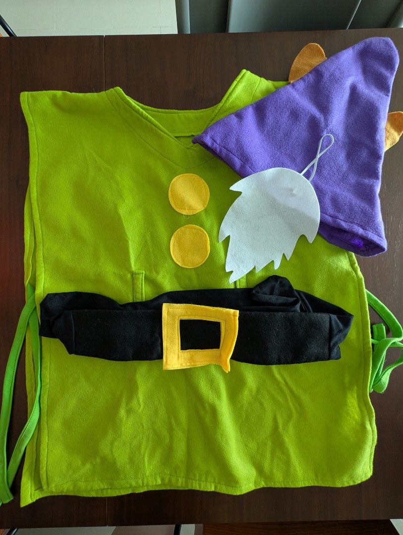 Adult's Dwarf Costume - Dopey, Hobbies & Toys, Occasions & Party ...