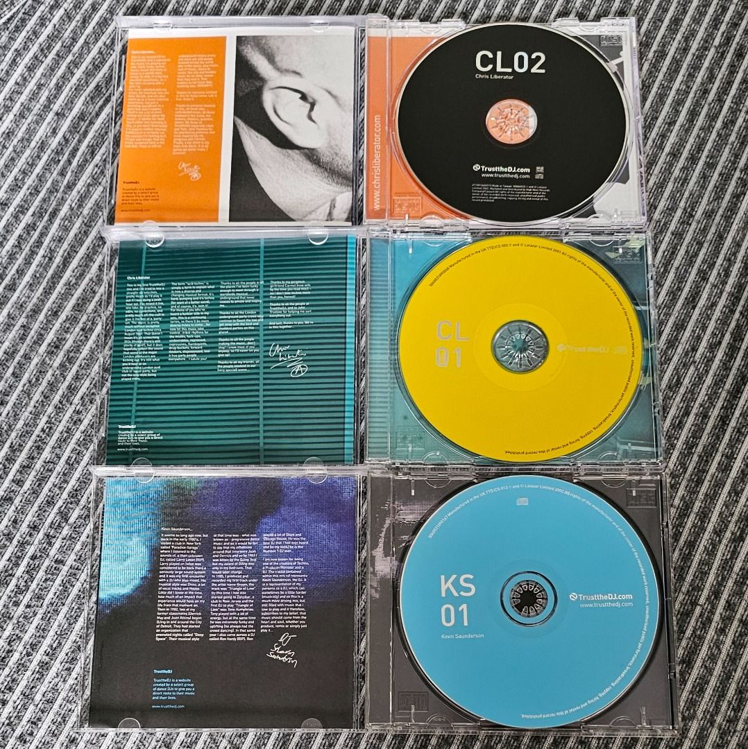 ALL For $20🌟[3CD Lot DJ Mix] TrusttheDJ Kevin Saunderson 01 Chris ...