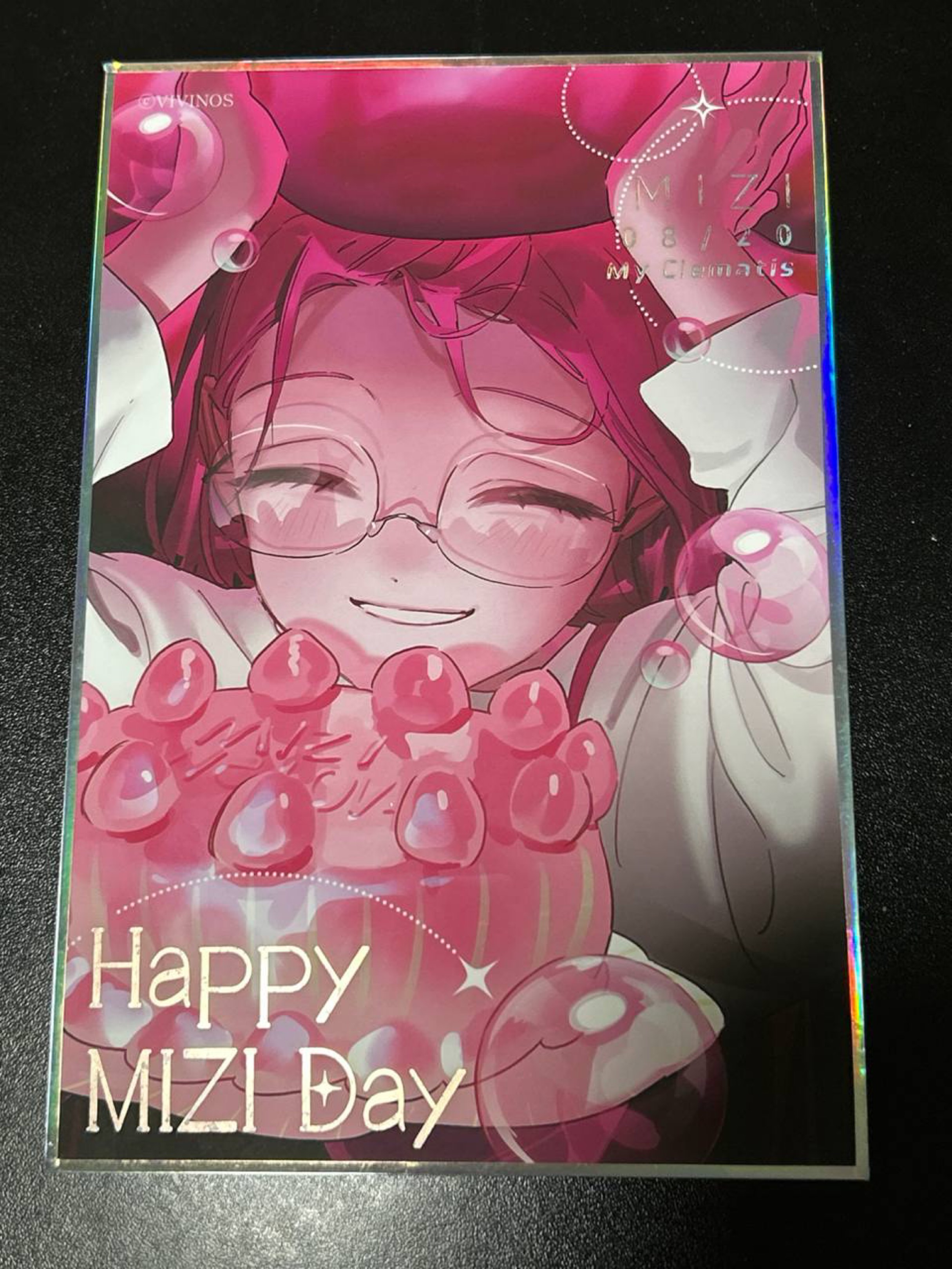 Alnst Alien stage Mizi Official Birthday Shikishi, Hobbies & Toys ...
