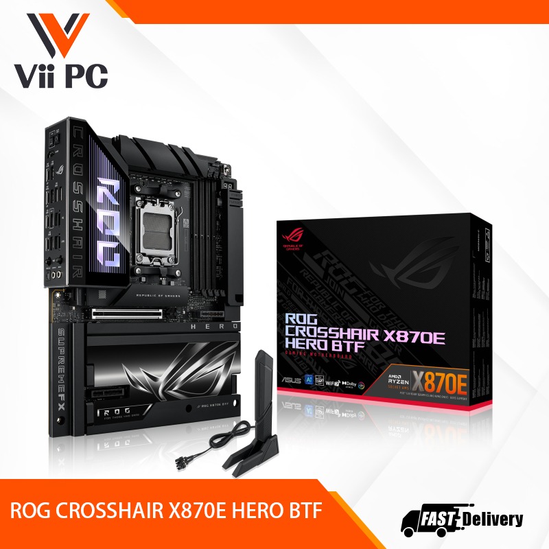 ASUS ROG CROSSHAIR X870E X 870E X 870 E HERO BTF Motherboard ...