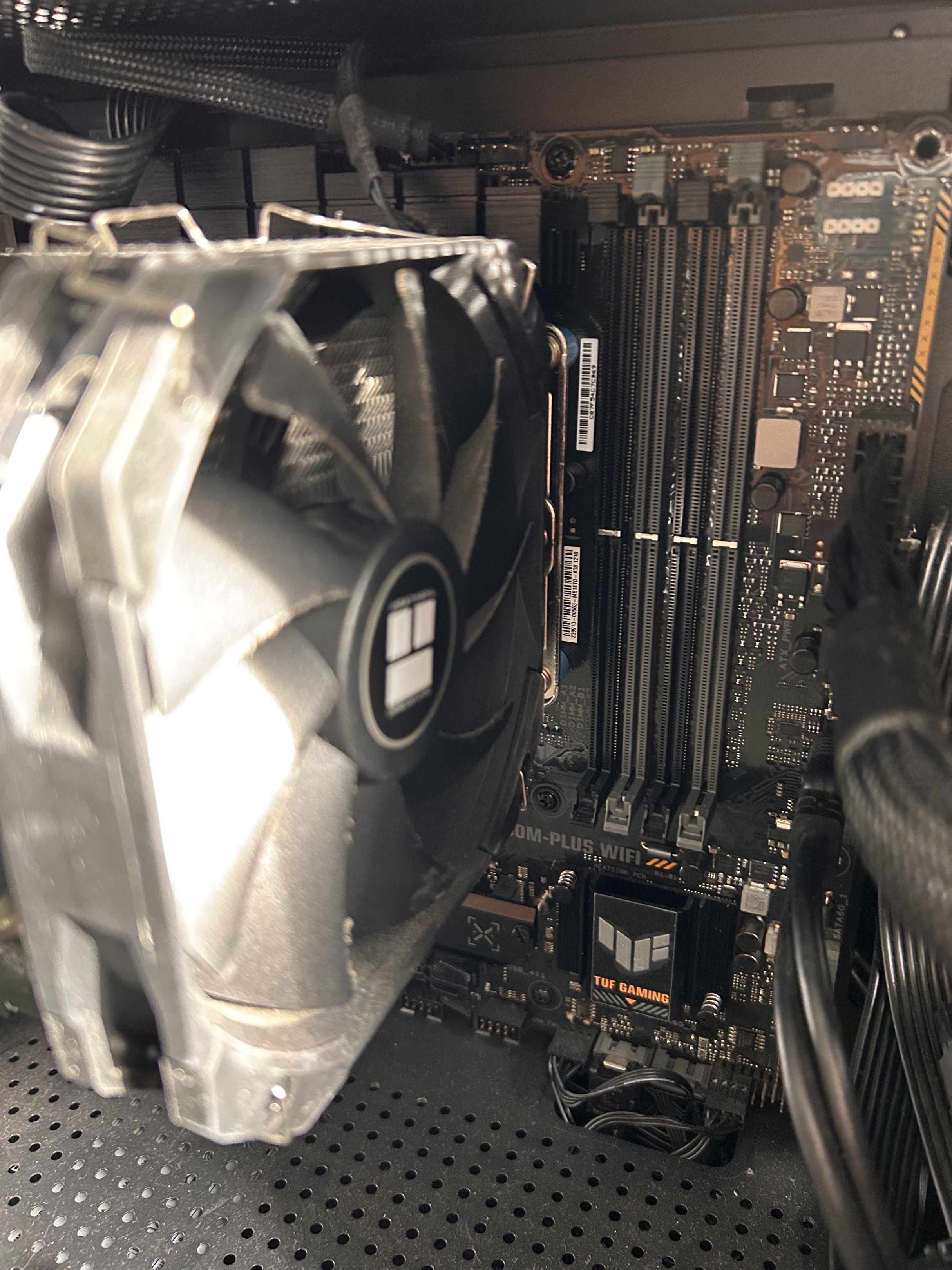 ASUS TUF B760m wifi Motherboard, Intel CPU 12400F, Computers & Tech ...