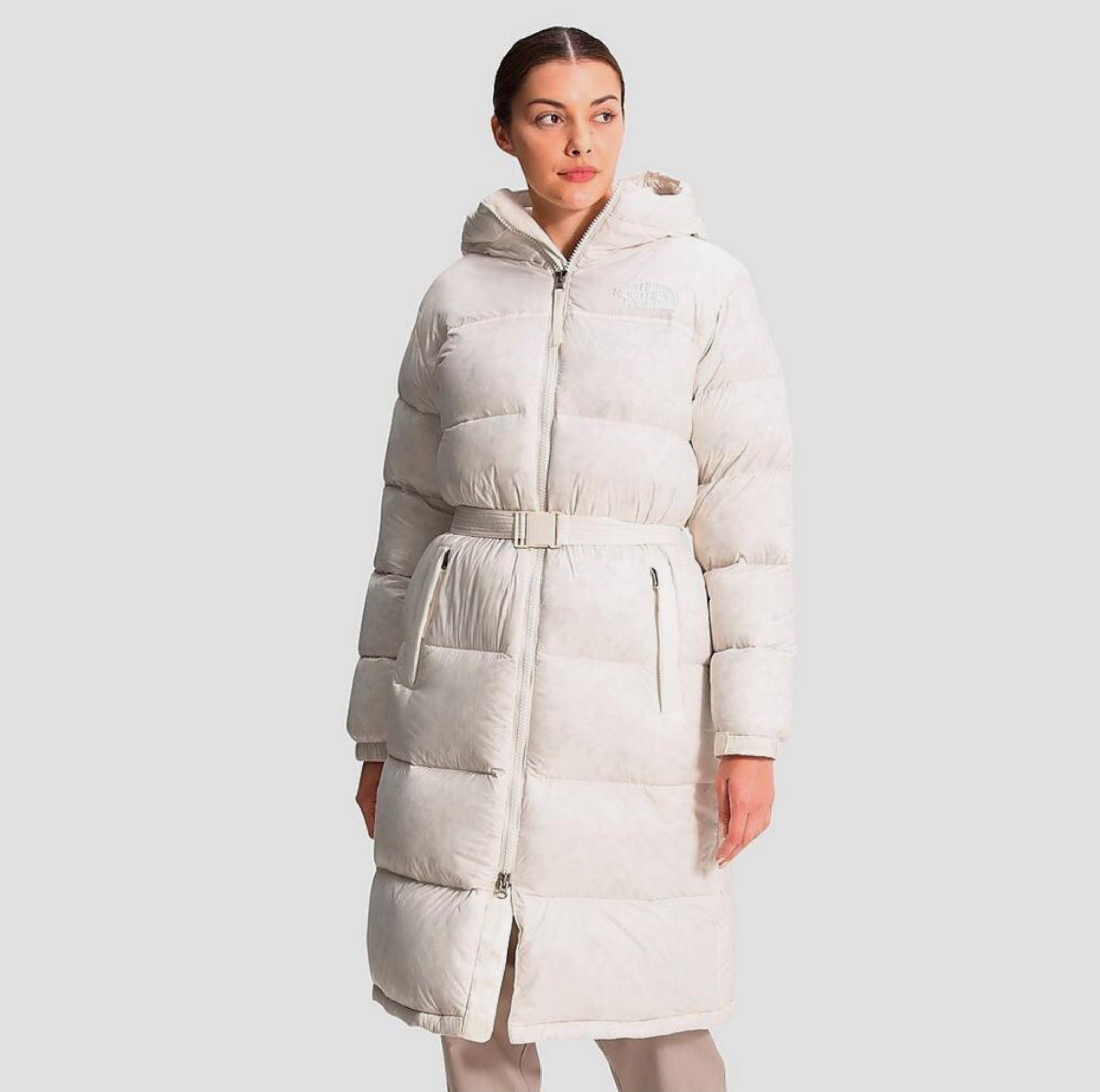 Authentic The North Face Nuptse Belted 700 Down Long Jacket Rare Colour ...