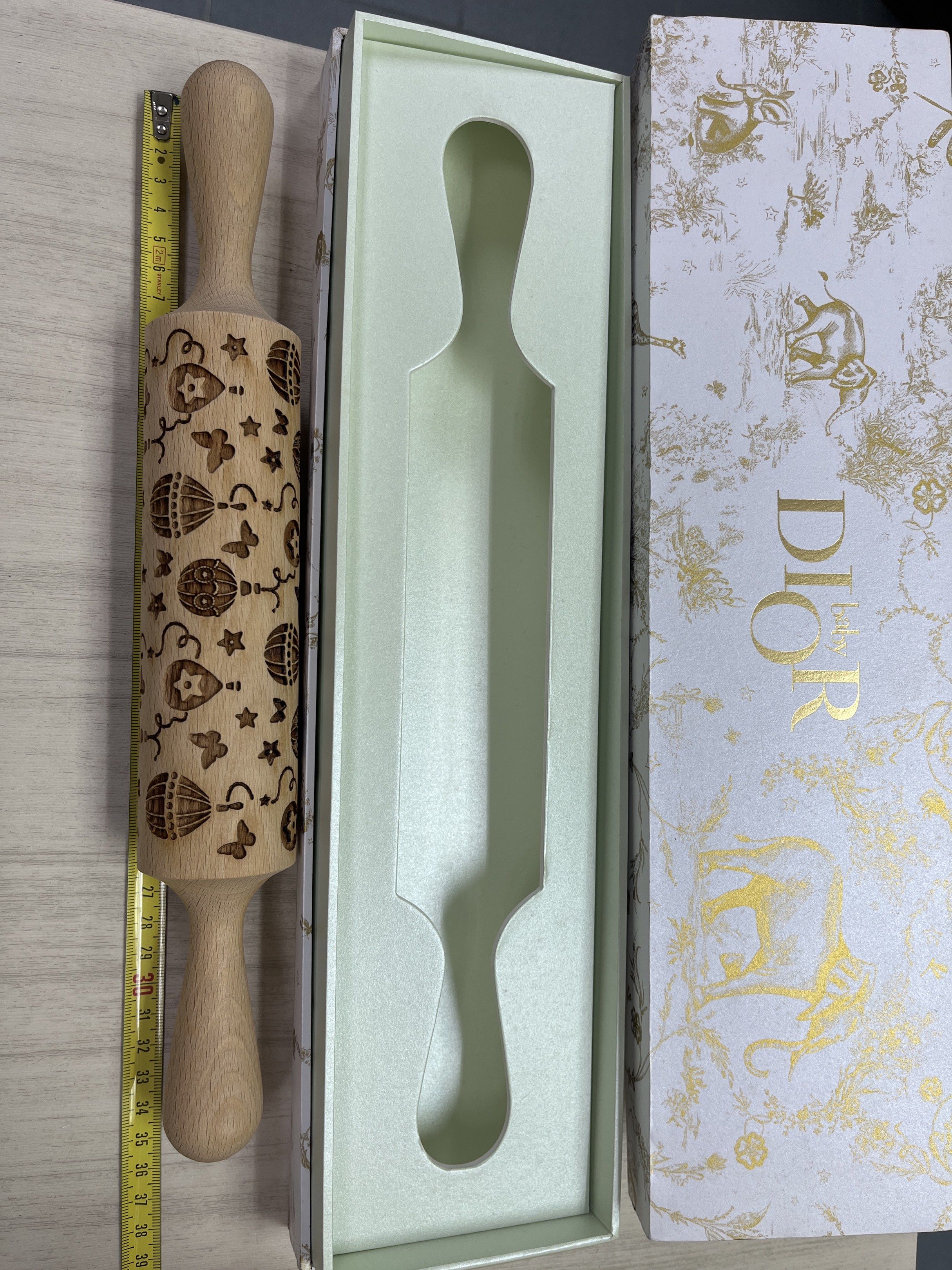 Baby Dior Engraved Rolling Pin - Brand New, Hobbies & Toys, Memorabilia ...