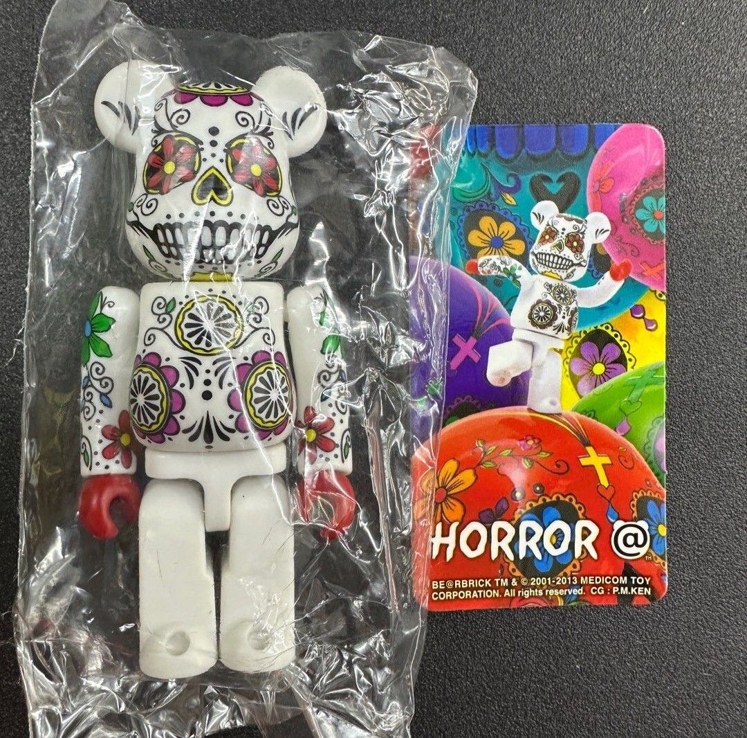 Bearbrick series 26 Horror Sugar Skull, Hobbies & Toys, Toys & Games on ...