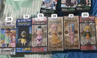Banpresto Dragon Ball Z WCF & One Piece WCF Figurines, Hobbies & Toys ...