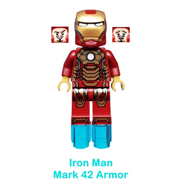 Brand new Iron Man Mark 42 Armor 76006 Extremis Sea Port Battle ...
