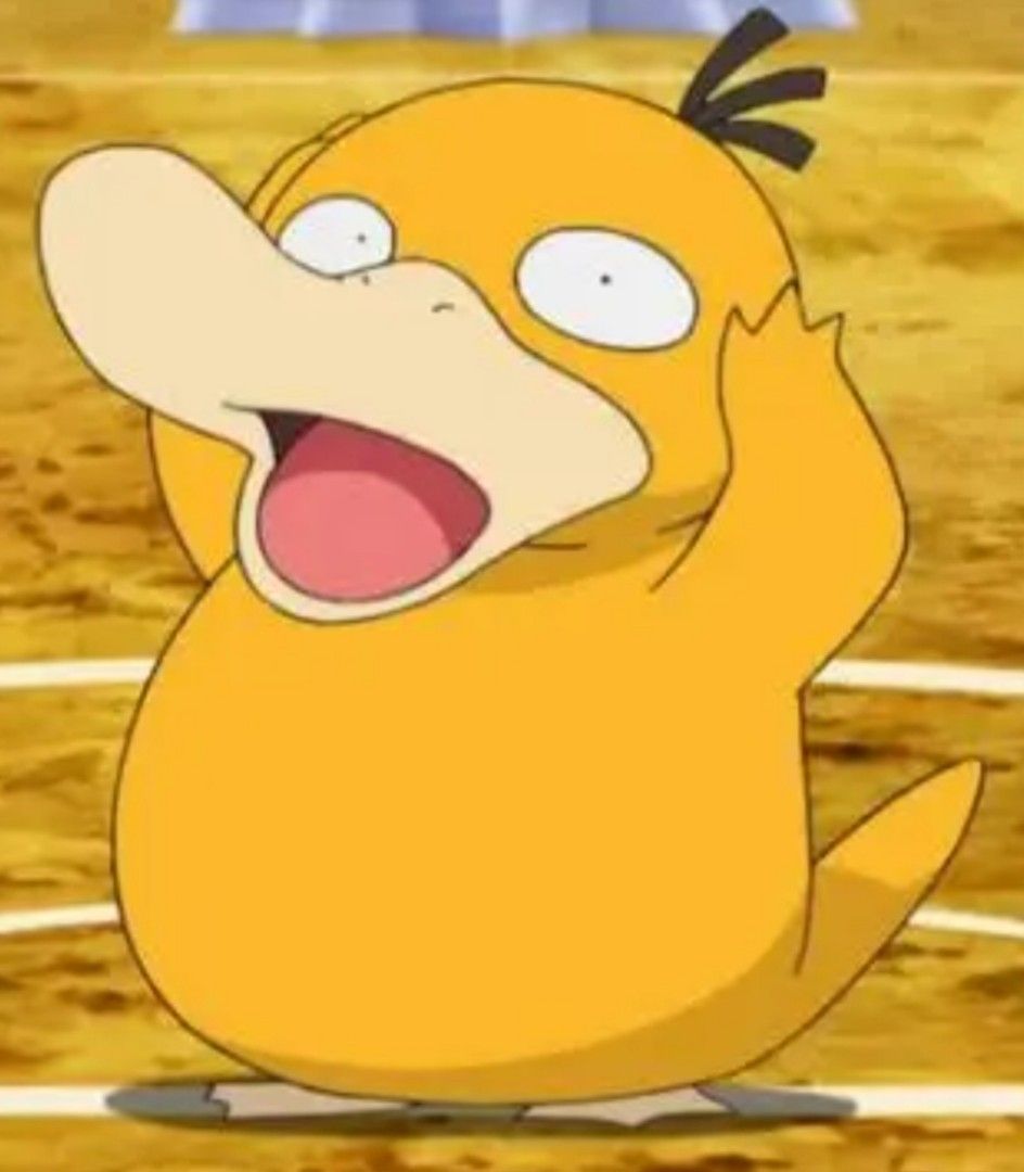 Buying psyduck common cards for 50 cent each, Hobbies & Toys, Toys ...