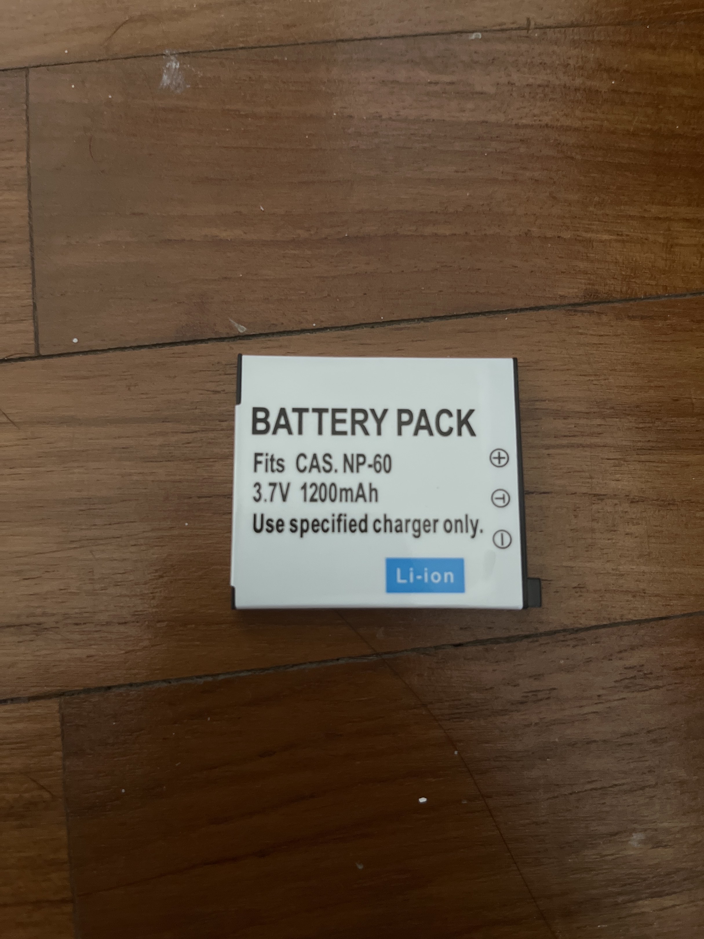 CAS NP-60 Battery Pack, Photography, Photography Accessories, Batteries ...