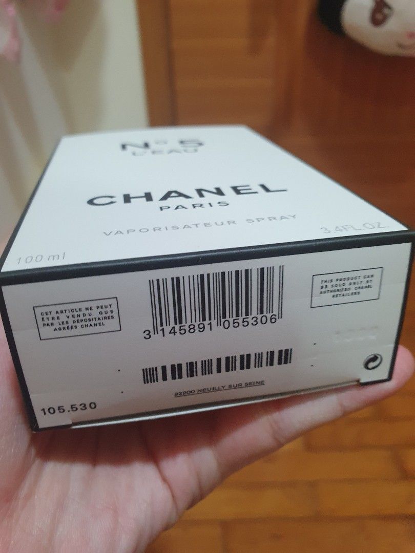 Chanel no 5 EDT 100ml ** Not sure if auth!!** eau de toilette ...