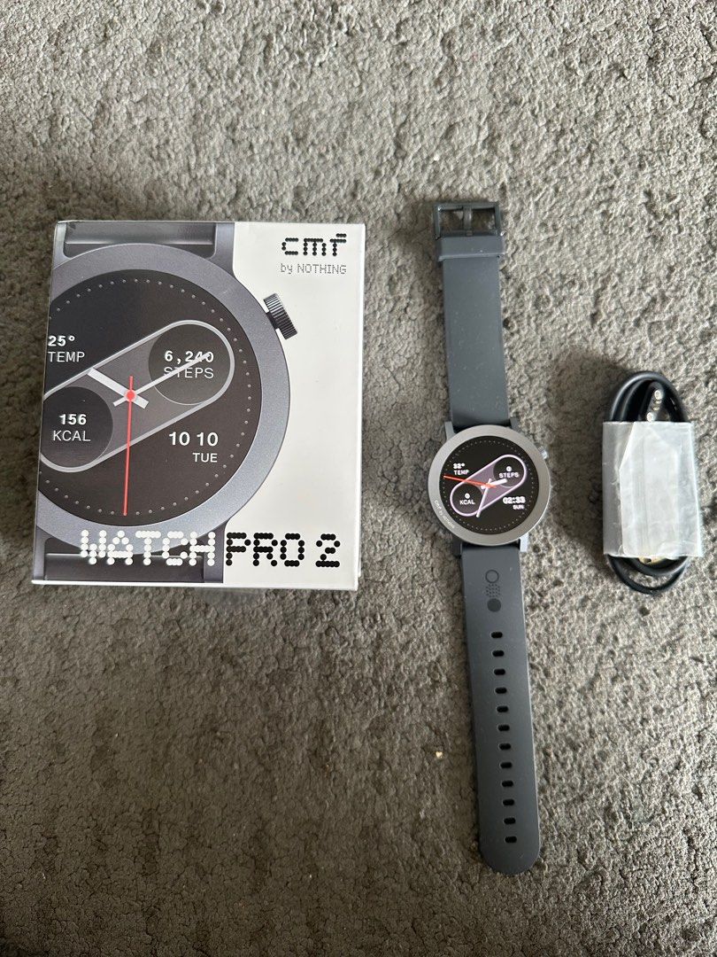 CMF by Nothing Watch Pro 2 - Grey, Mobile Phones & Gadgets, Wearables ...
