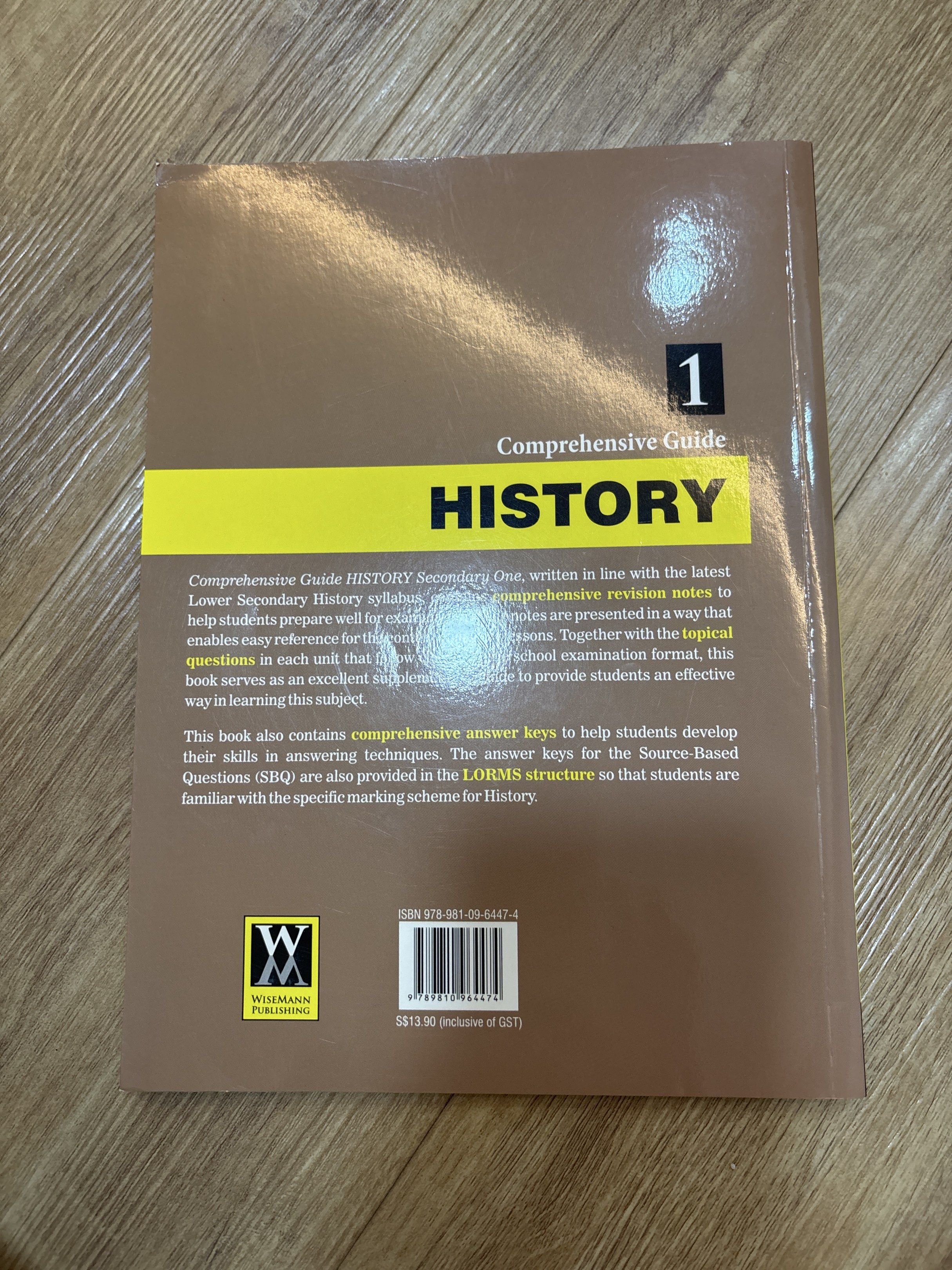 Comprehensive Guide History Textbook - Second Edition, Hobbies & Toys ...
