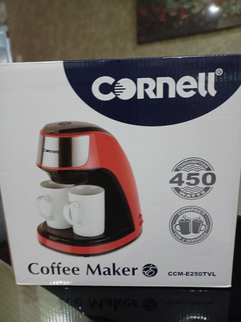 Cornell Coffee Maker CCM-E250TVL, TV & Home Appliances, Kitchen ...