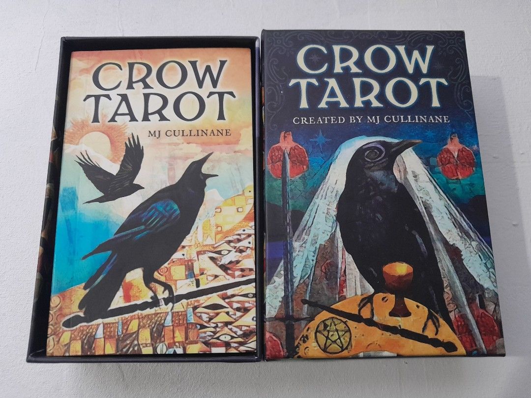 Crow Tarot Deck by MJ Cullinane, Hobbies & Toys, Toys & Games on Carousell