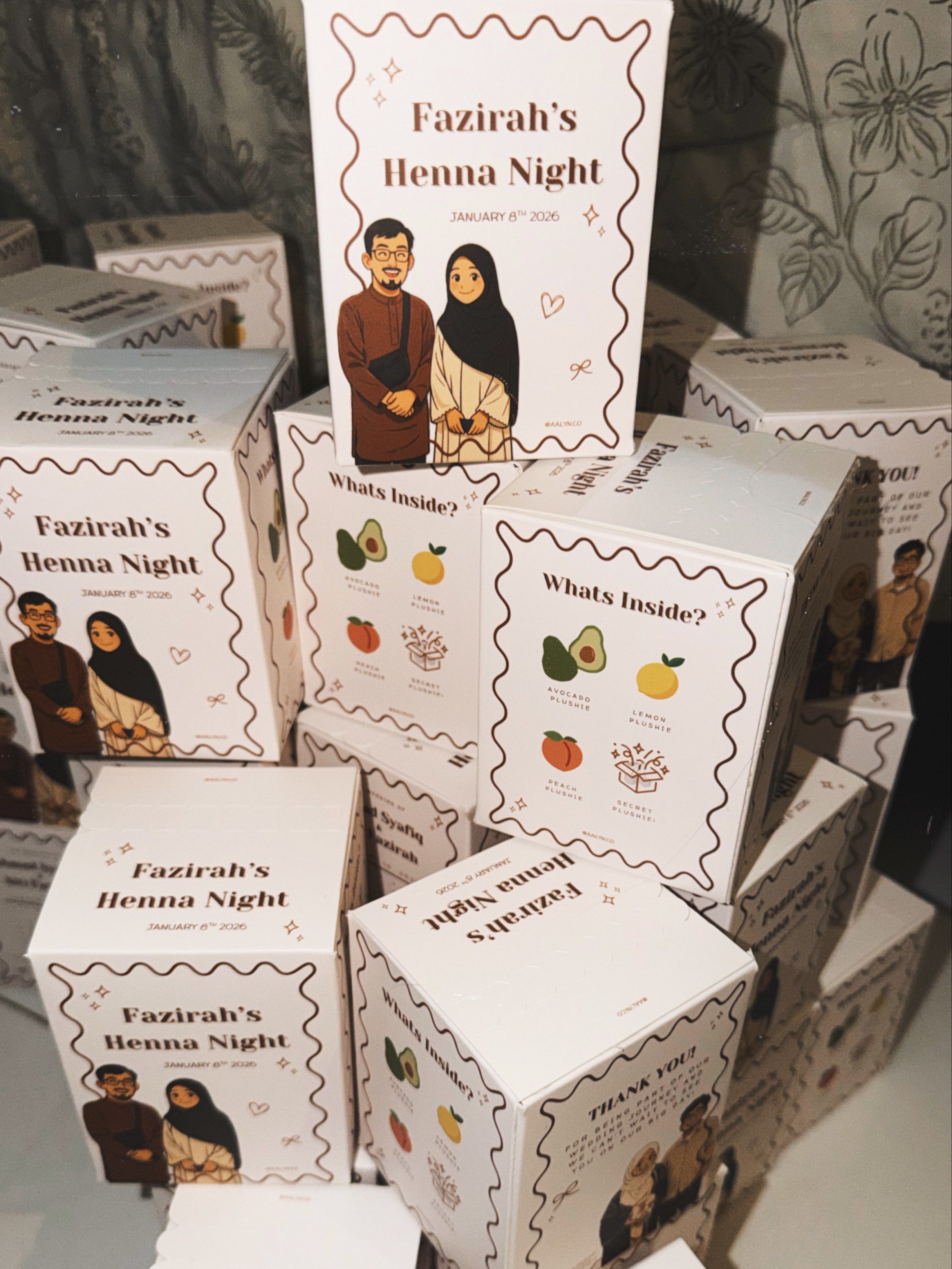 Custom Blind Box for Wedding/Events Favors 💐, Hobbies & Toys, Occasions ...